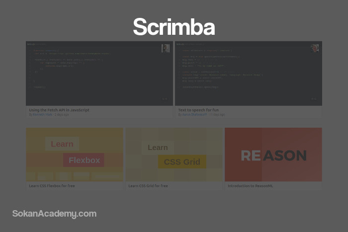 Scrimba: تجربهٔ بهتر یادگیری کدنویسی به صورت تعاملی از طریق ویدیو