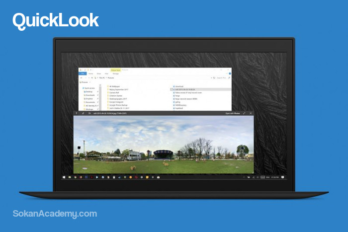 QuickLook: ابزاری برای پیش‌نمایش فایل‌ها در ویندوز بدون نیاز به باز ...